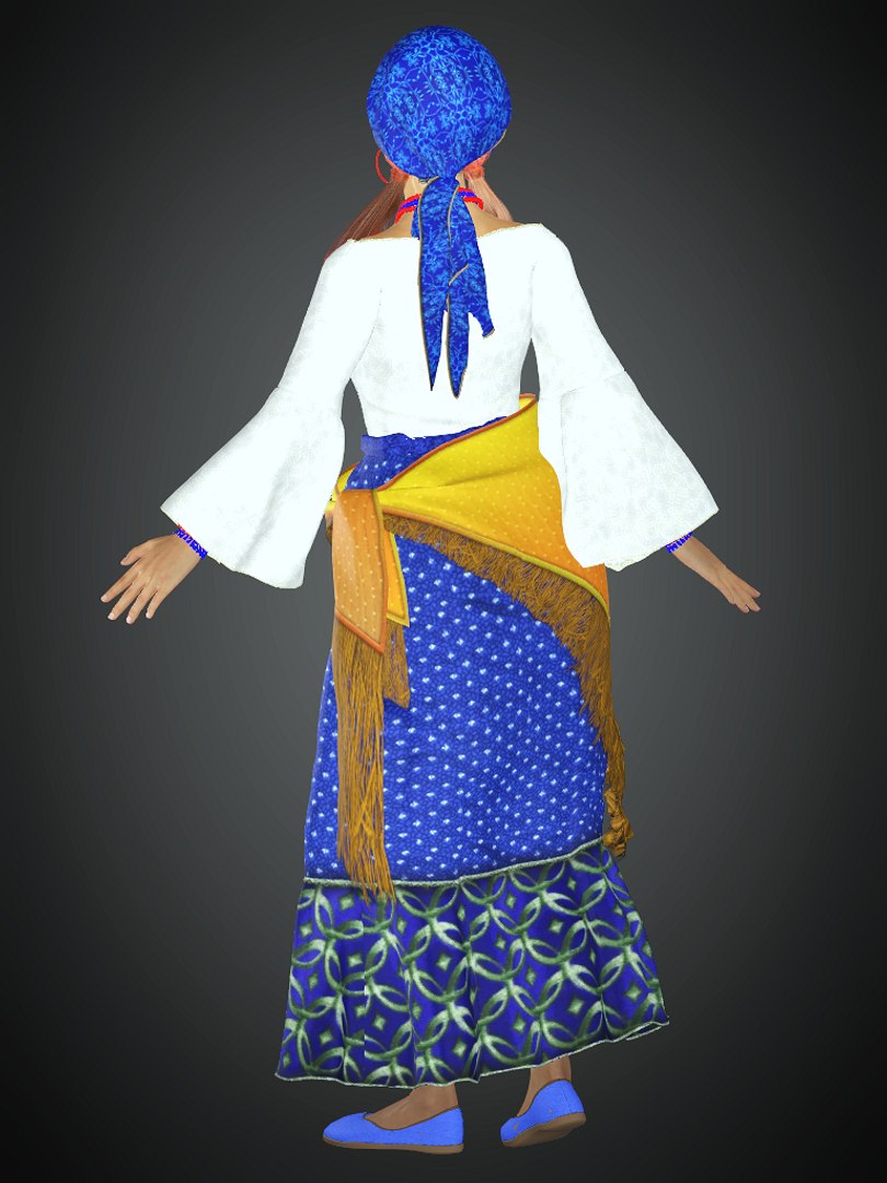 Realistic Rigged Style Woman-Lopa Character 3D Model 3D model ...