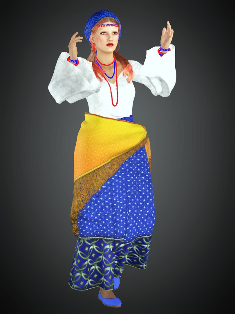 Realistic Rigged Style Woman-Lopa Character 3D Model 3D model ...