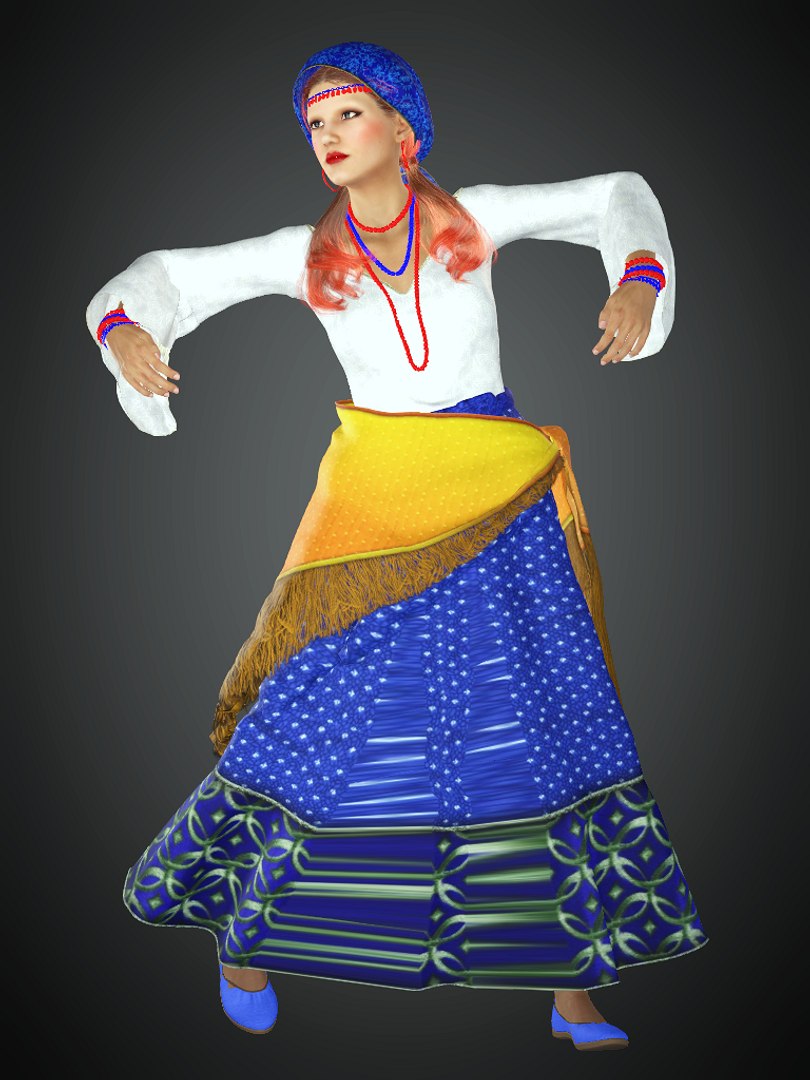 Realistic Rigged Style Woman-Lopa Character 3D Model 3D model ...