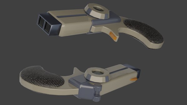 modelo 3d Derringer de ciencia ficción - TurboSquid 2108098