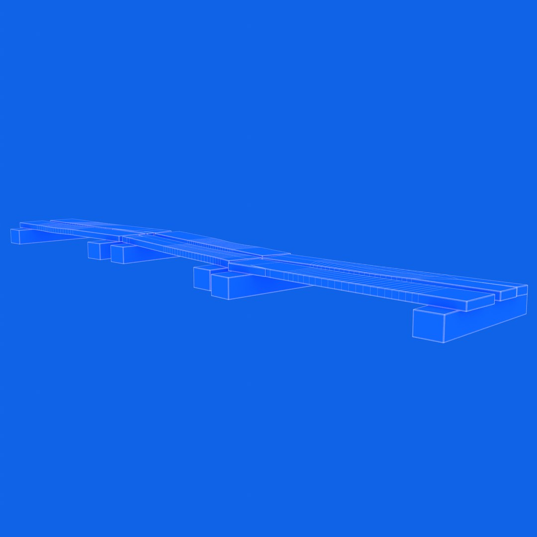 Bog Bridge 3D Model - TurboSquid 2407612