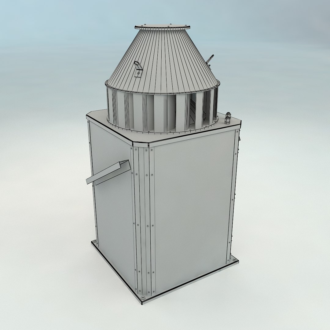 3D roof ventilation - TurboSquid 1616534