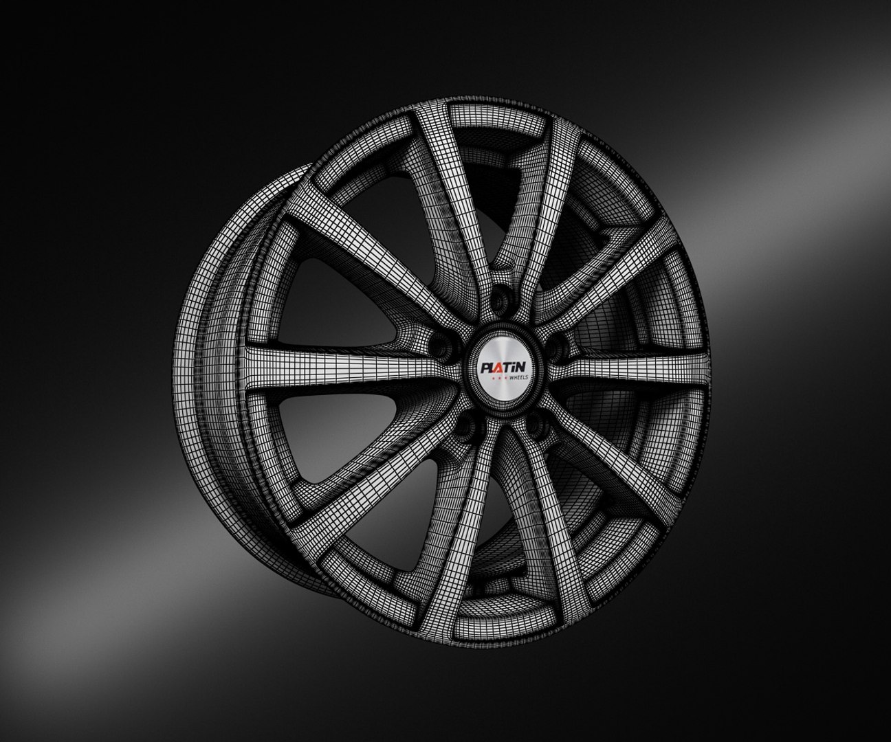 3D Platin Rim Model - TurboSquid 1382448