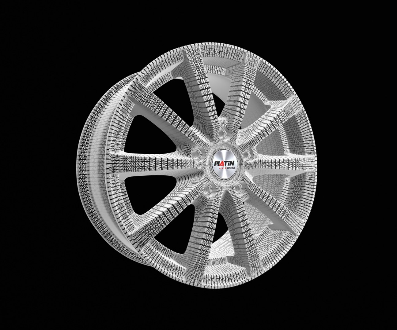 3D Platin Rim Model - TurboSquid 1382448