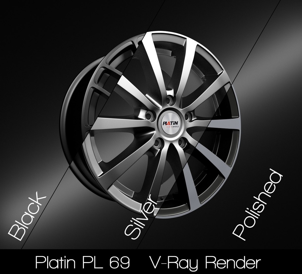 3D Platin Rim Model - TurboSquid 1382448