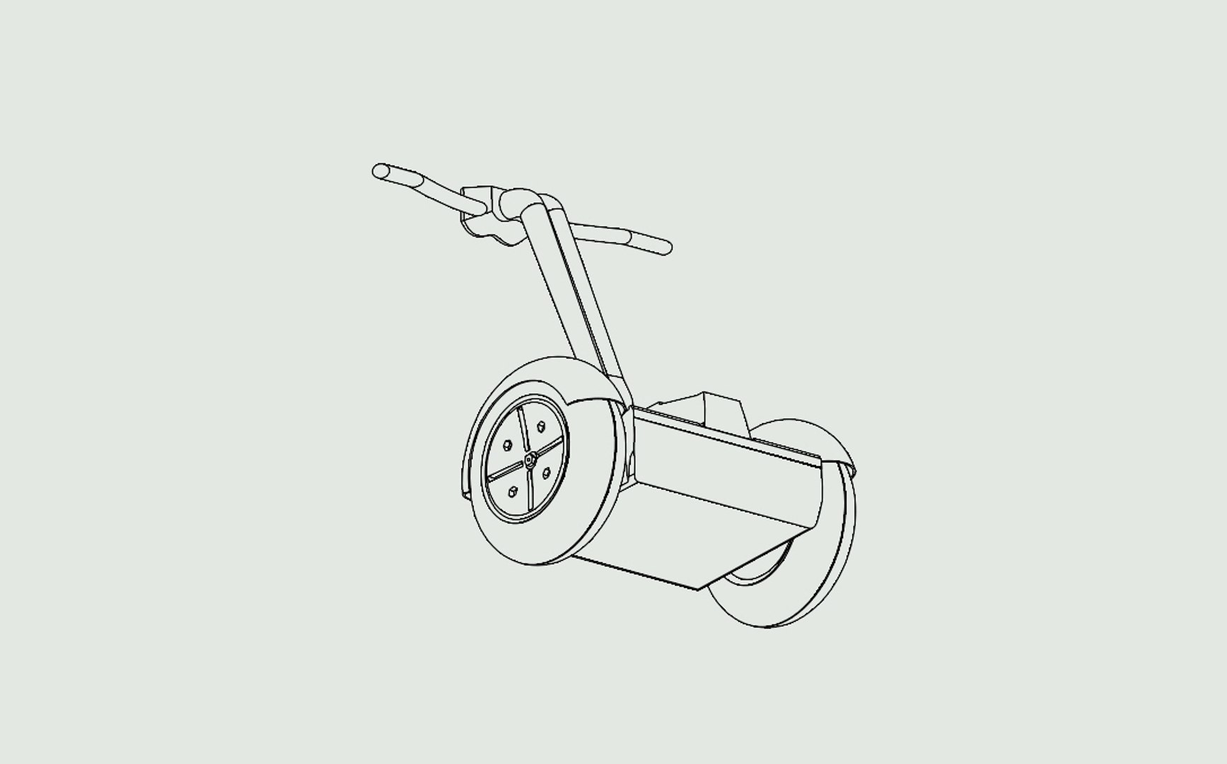 3d Segway Vehicle