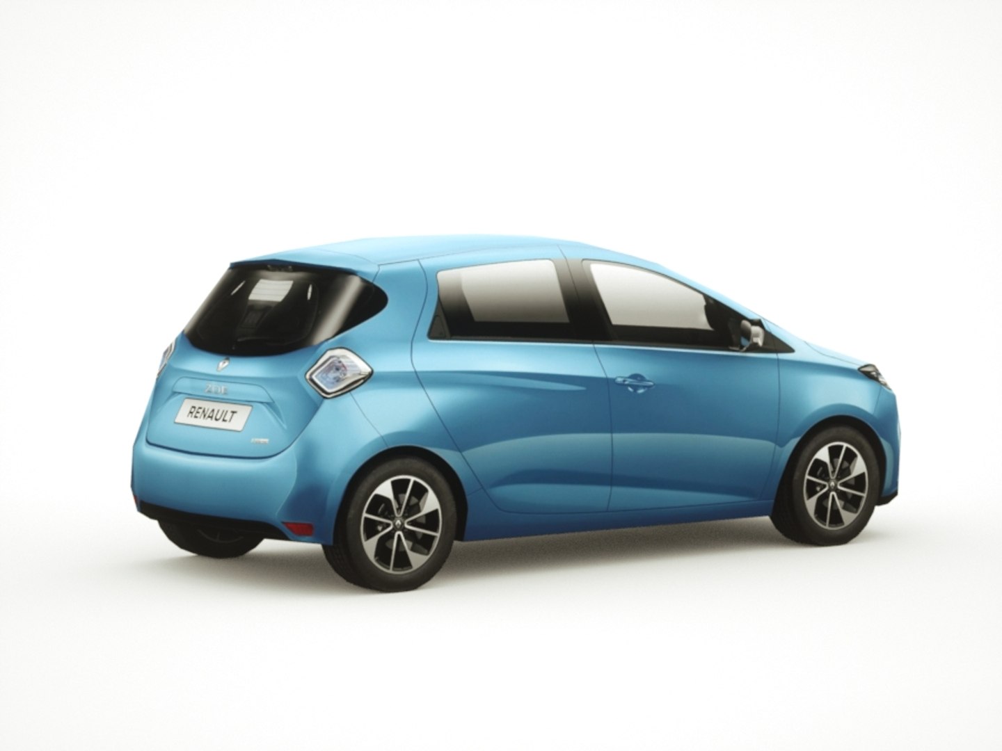 3d Model 2017 Renault Zoe
