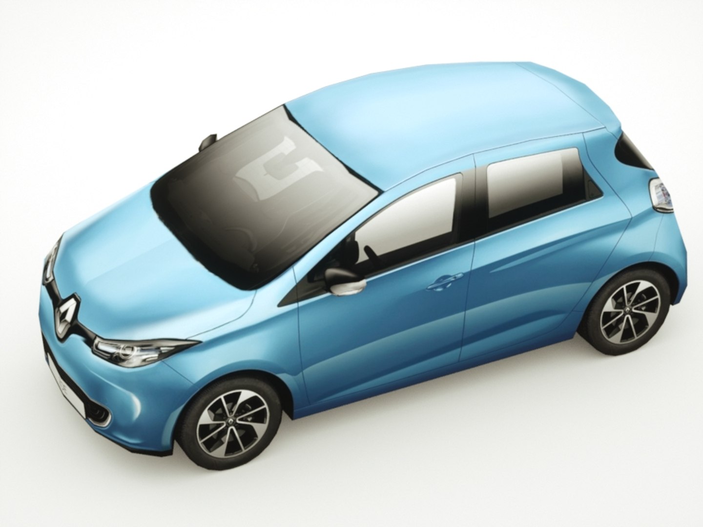 3d Model 2017 Renault Zoe