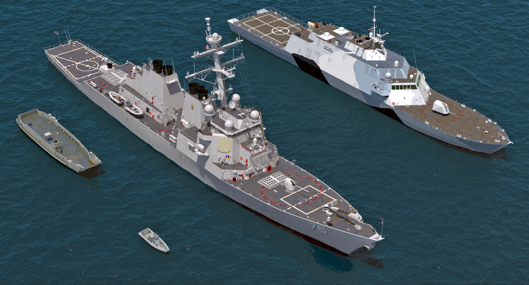 Warships stealth ship 3D model - TurboSquid 1210219