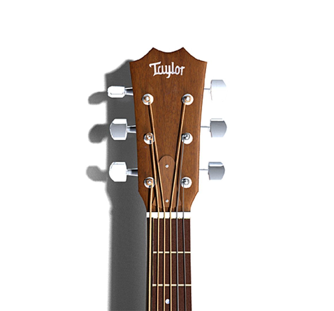 Taylor Guitars 300 Series 3d Ma