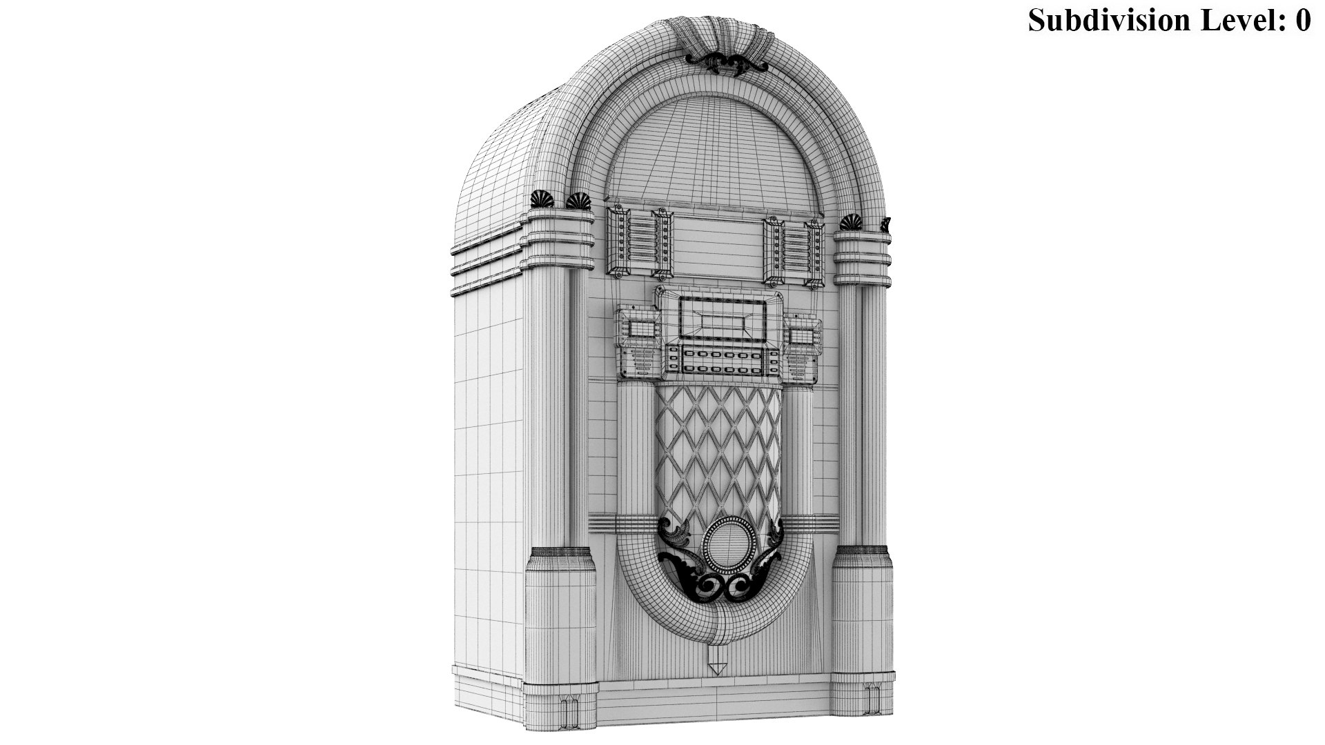 Detailed Jukebox 3D Model - TurboSquid 2209725