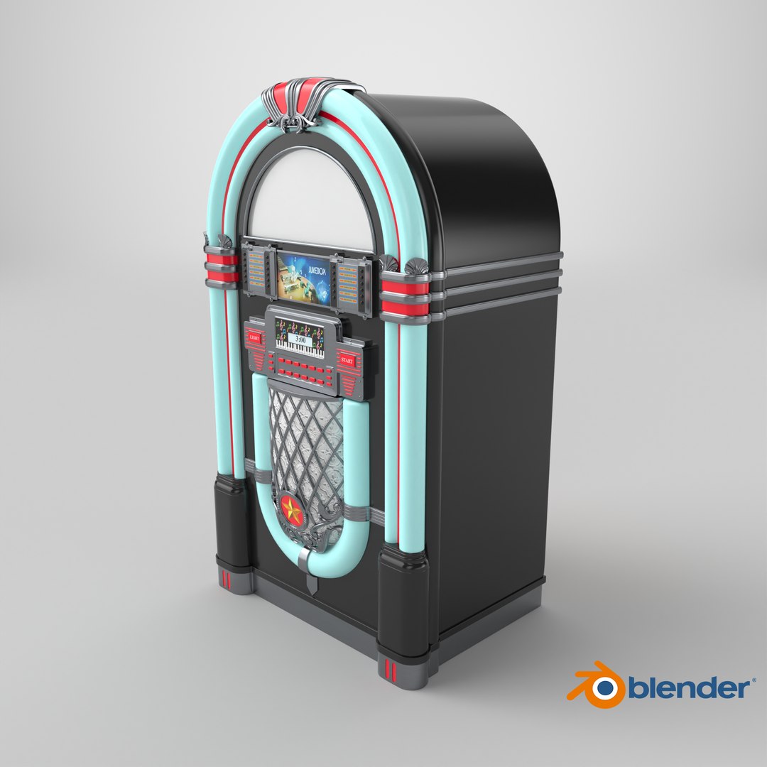 Detailed Jukebox 3D Model - TurboSquid 2209725