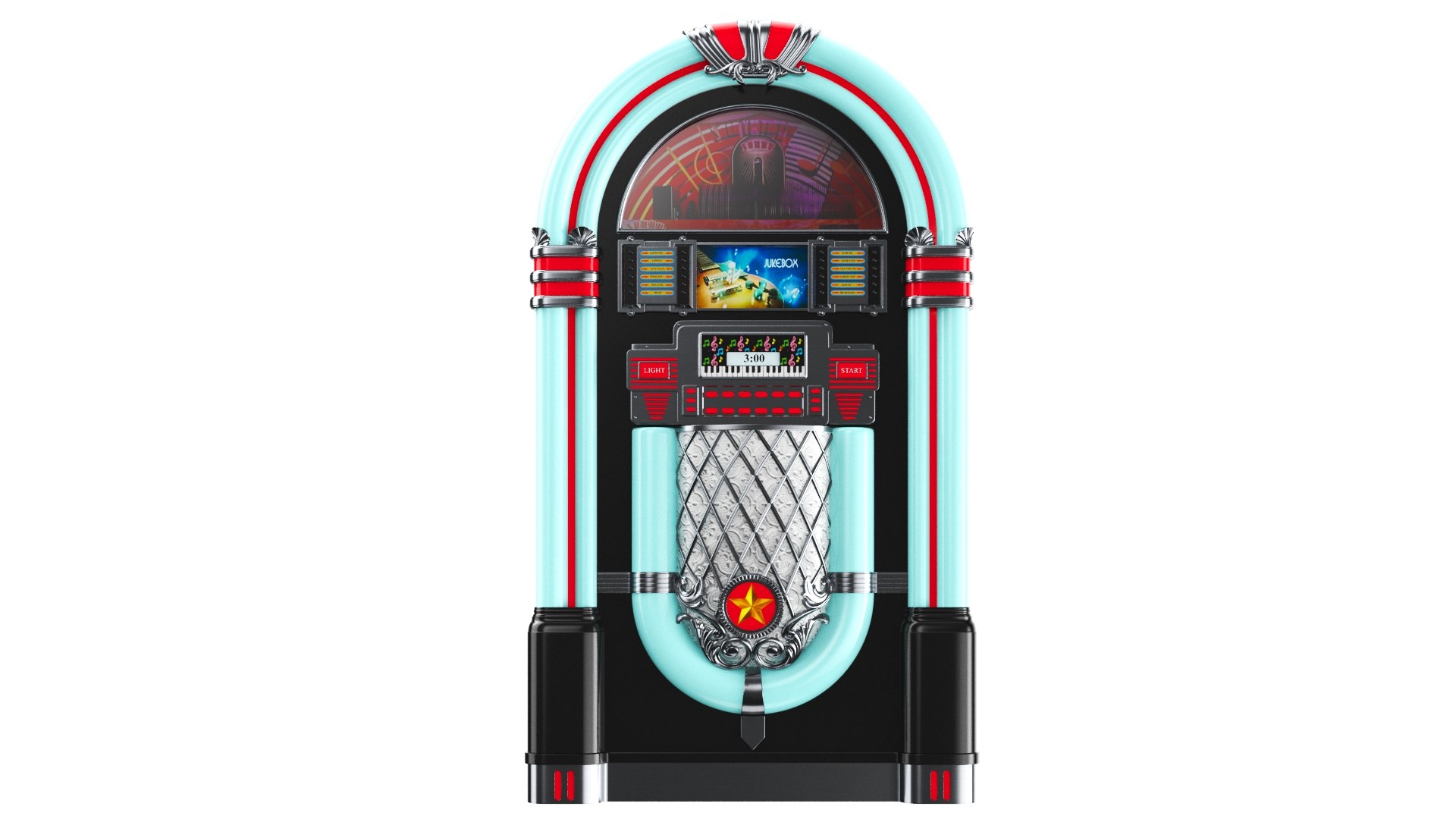 Detailed Jukebox 3D Model - TurboSquid 2209725