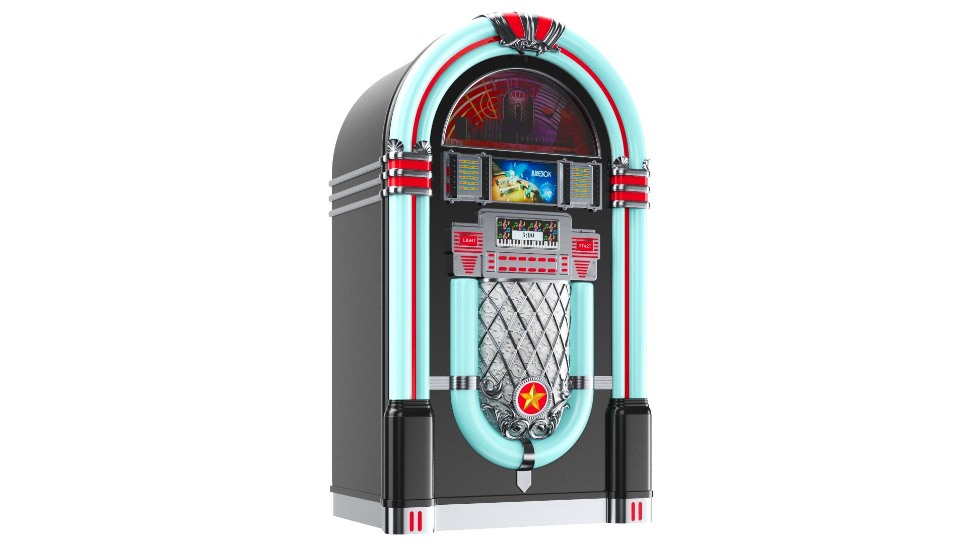 Detailed Jukebox 3D Model - TurboSquid 2209725