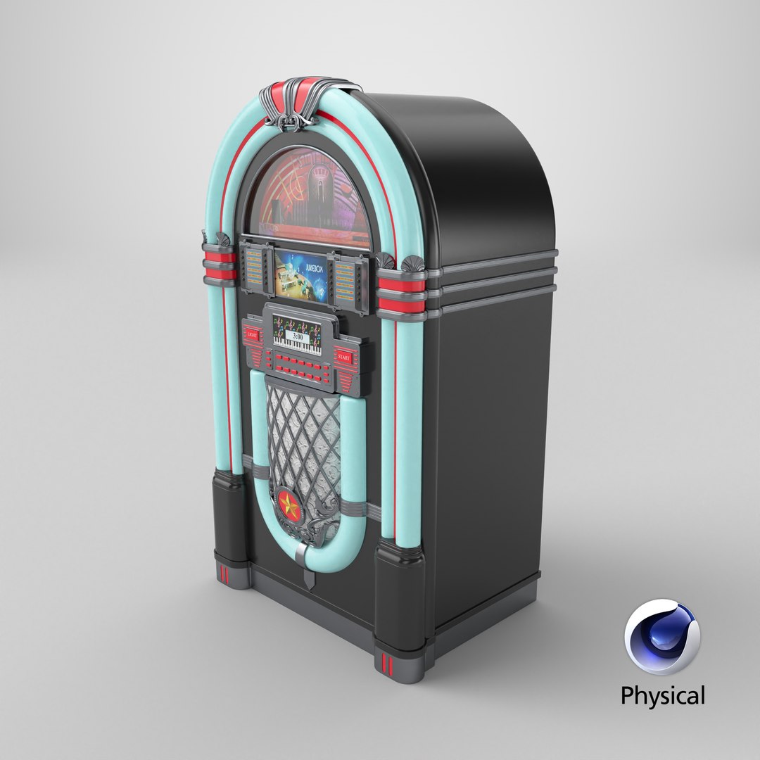 Detailed Jukebox 3D Model - TurboSquid 2209725