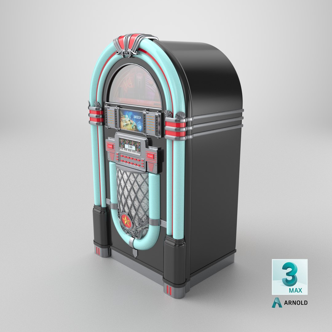Detailed Jukebox 3D Model - TurboSquid 2209725