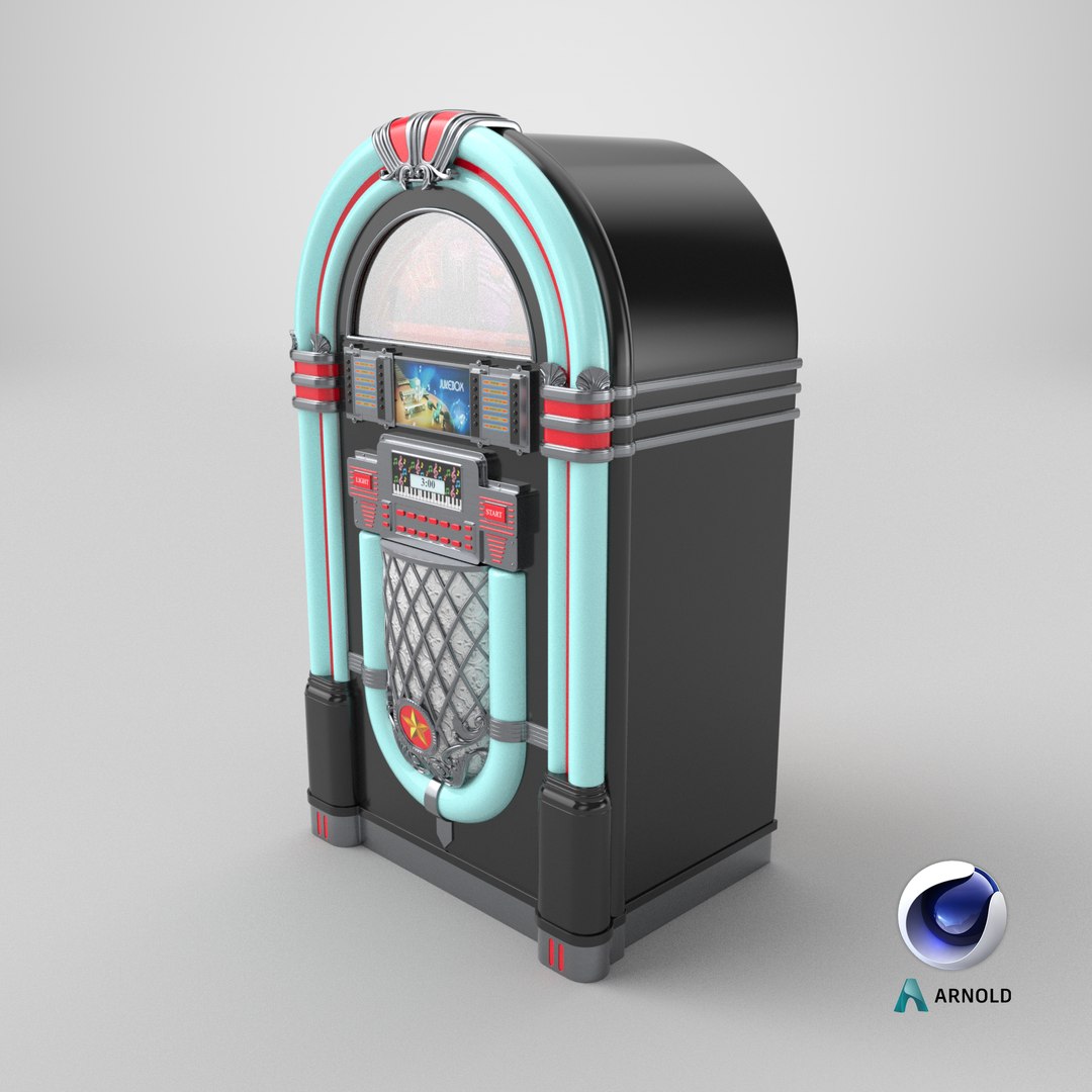 Detailed Jukebox 3D Model - TurboSquid 2209725