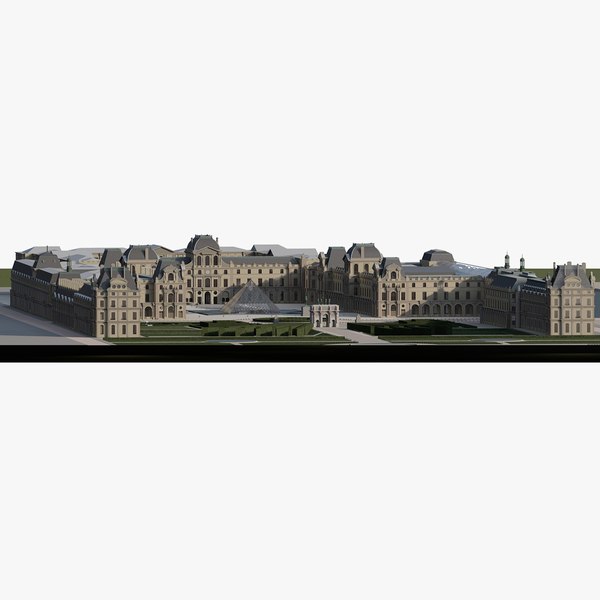 Louvre 3D Models for Download | TurboSquid