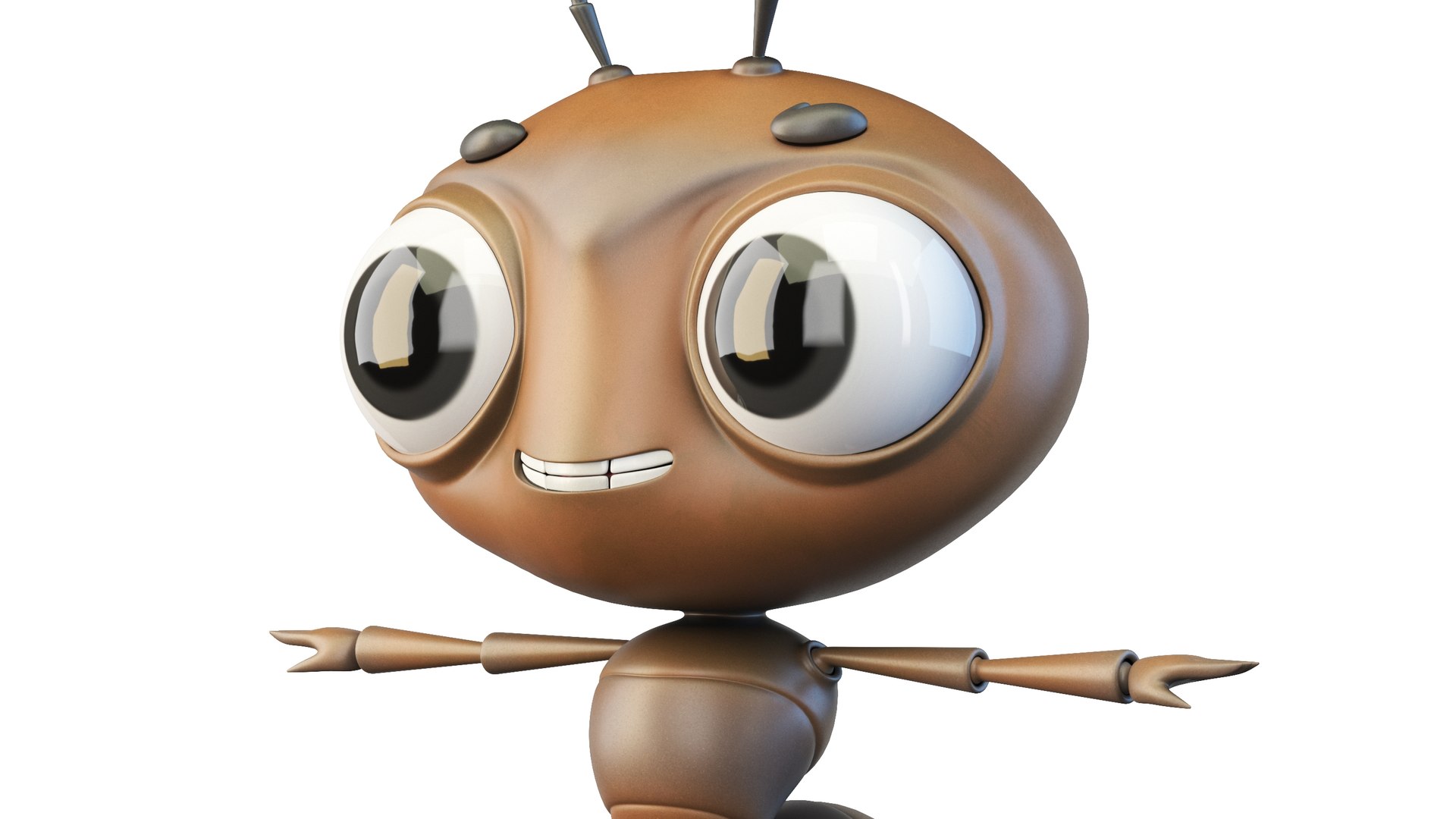 Cartoon Ant Character 3D - TurboSquid 2070208