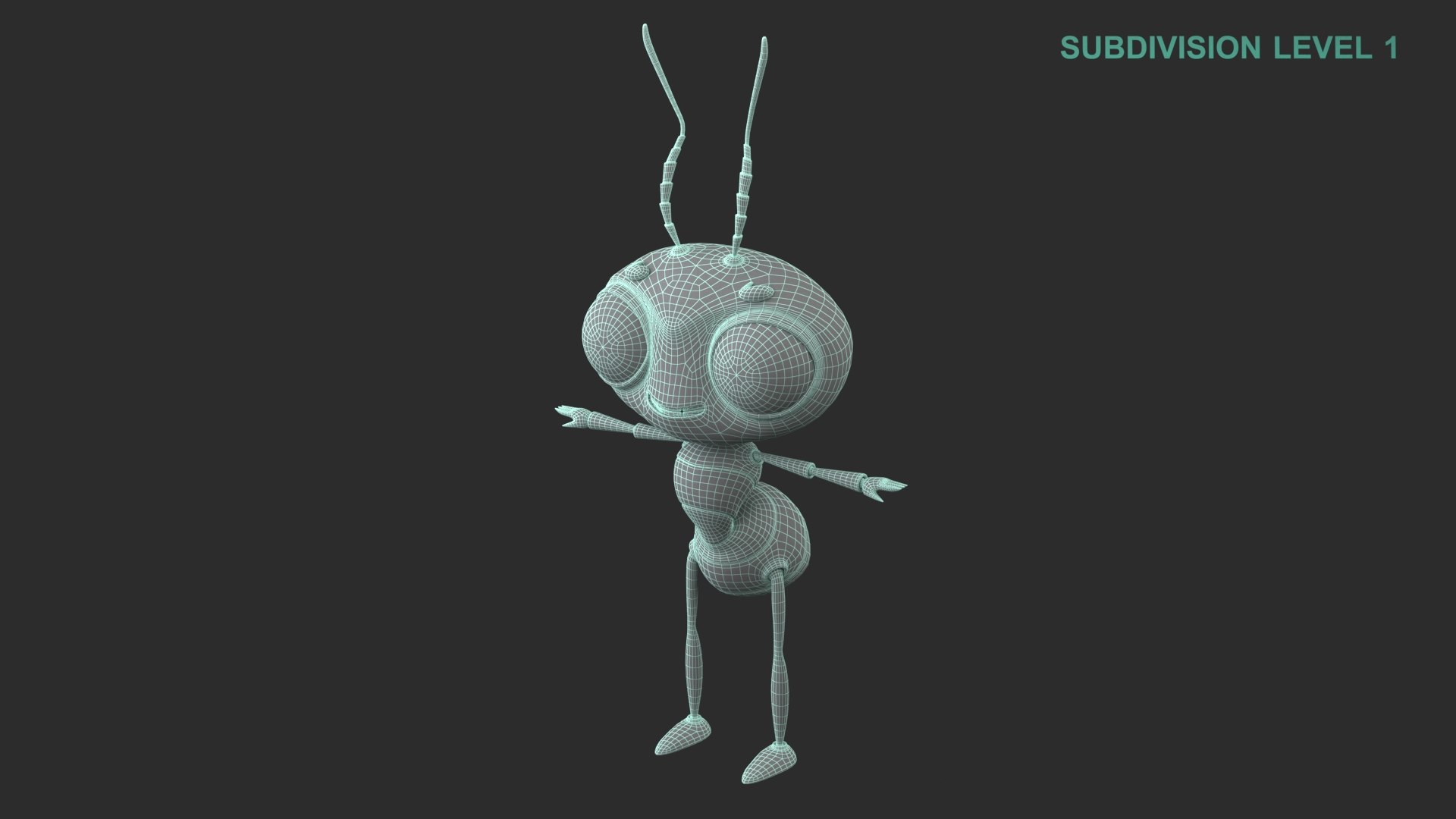 Cartoon Ant Character 3D - TurboSquid 2070208