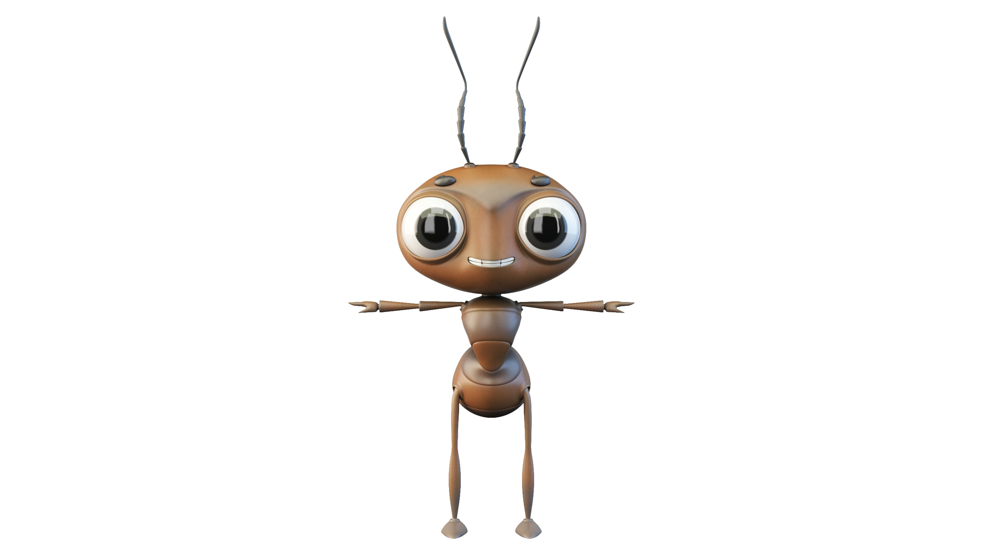 Cartoon Ant Character 3D - TurboSquid 2070208