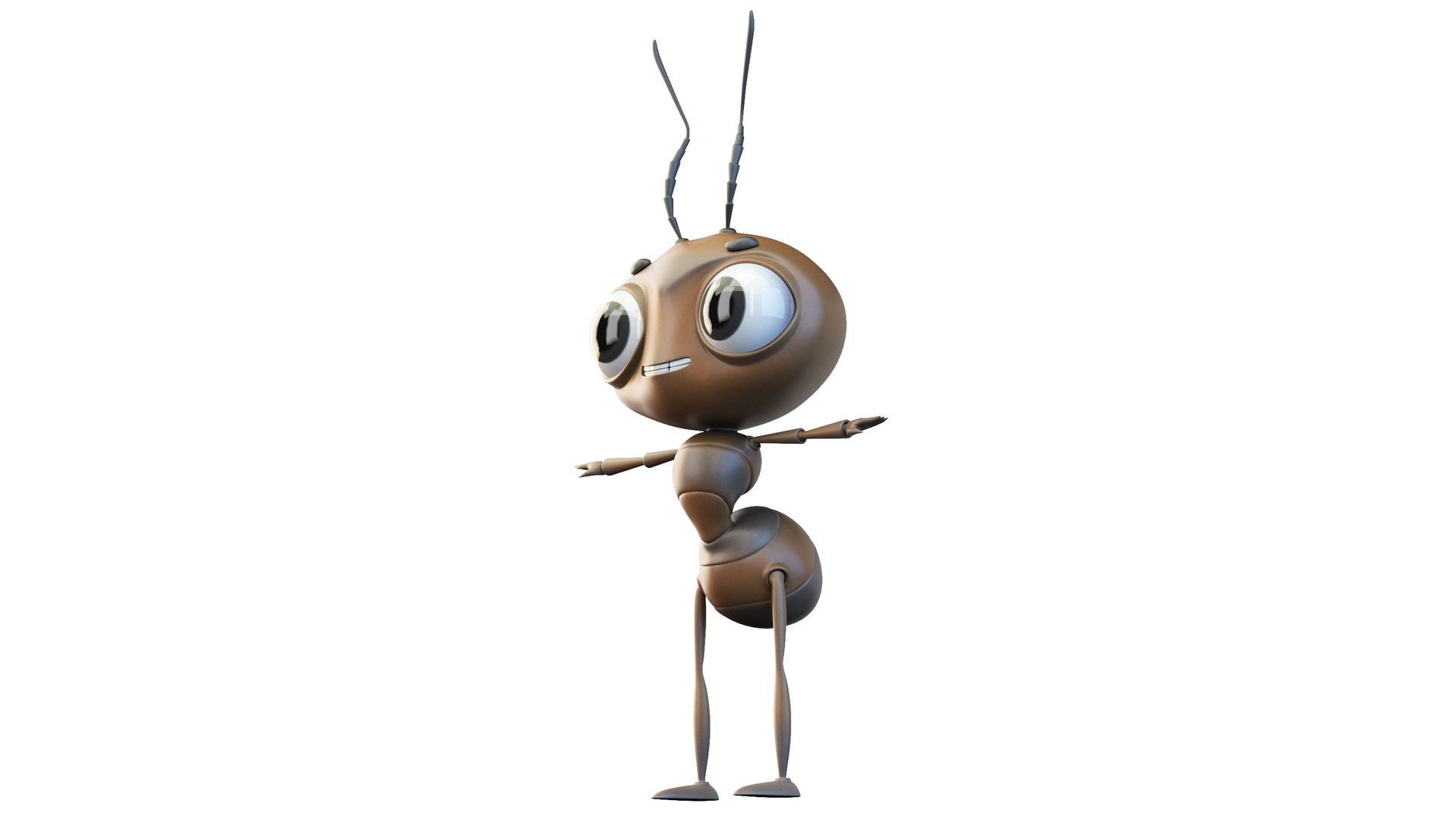 Cartoon Ant Character 3D - TurboSquid 2070208