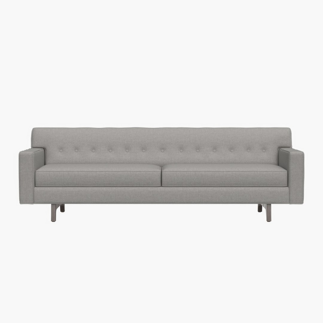 Chelsea 96in Upholstered Sofa 3D model - TurboSquid 2120042