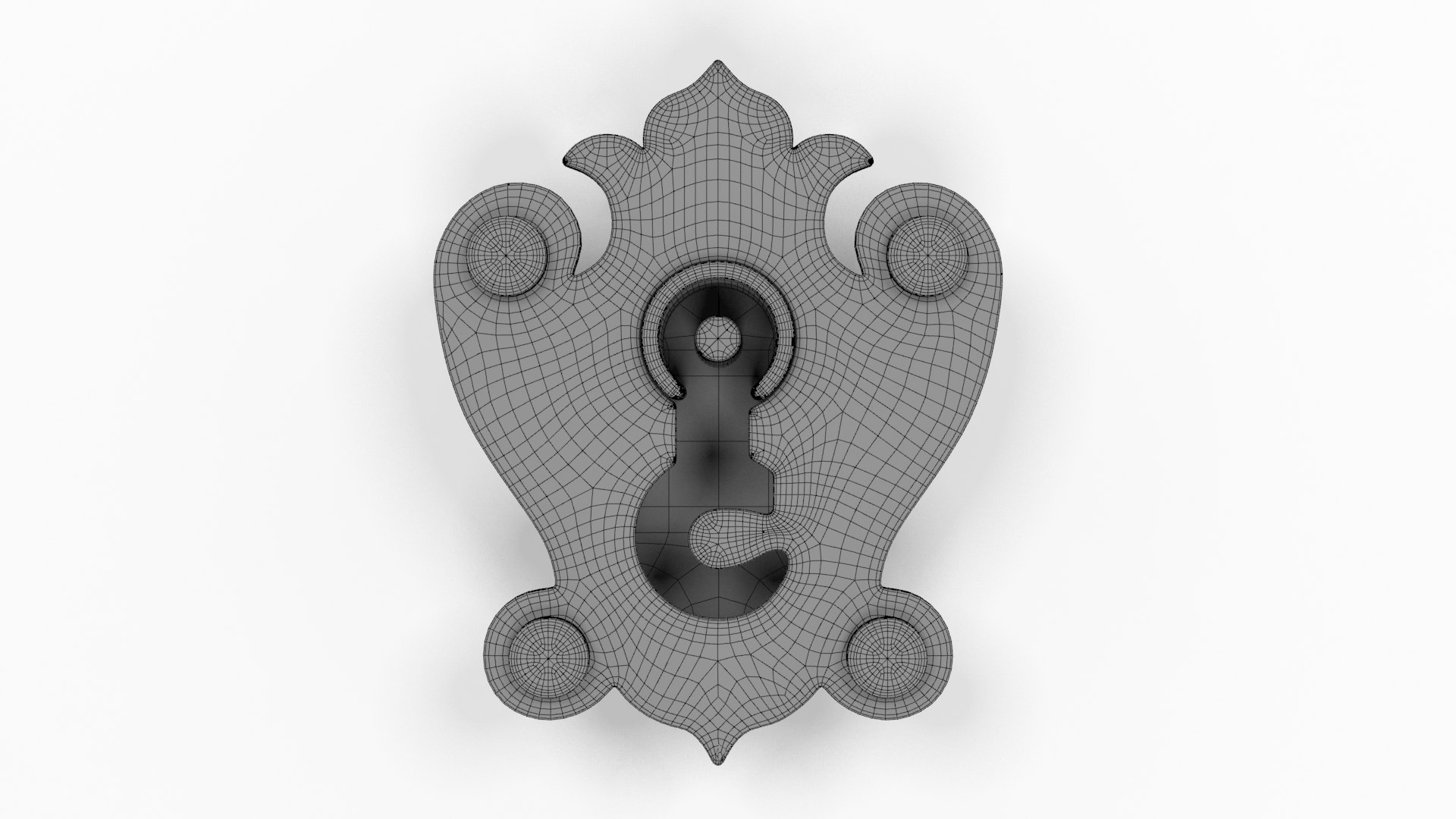 3D Model Retro Keyholes Collection 2 - TurboSquid 1898879