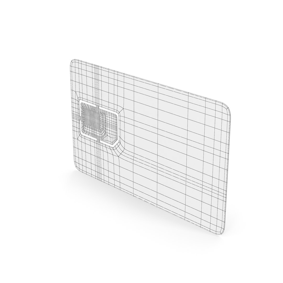 Blue SIM Card 3D Model - TurboSquid 2033499