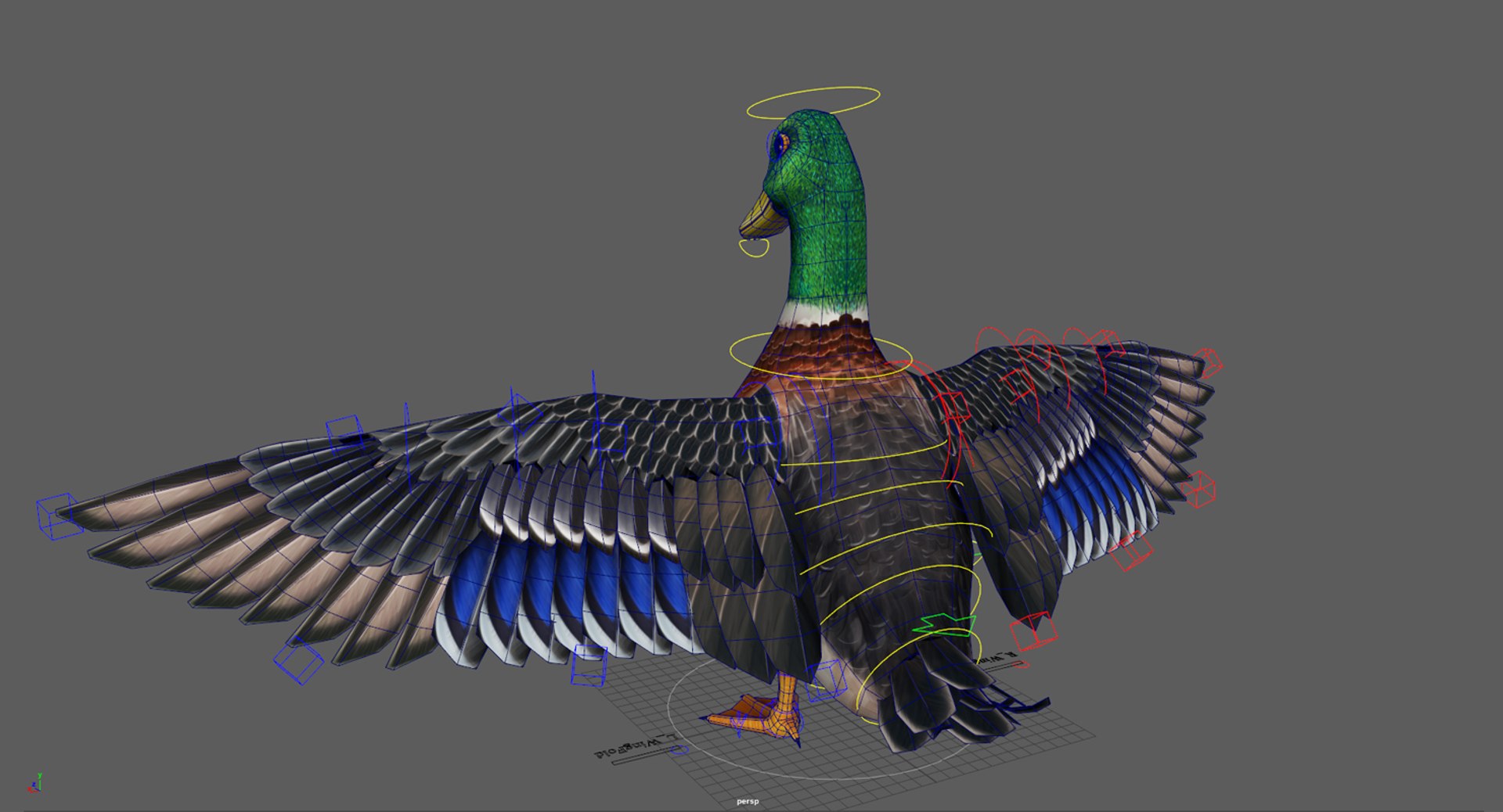 Stylized Duck 3D - TurboSquid 1595440