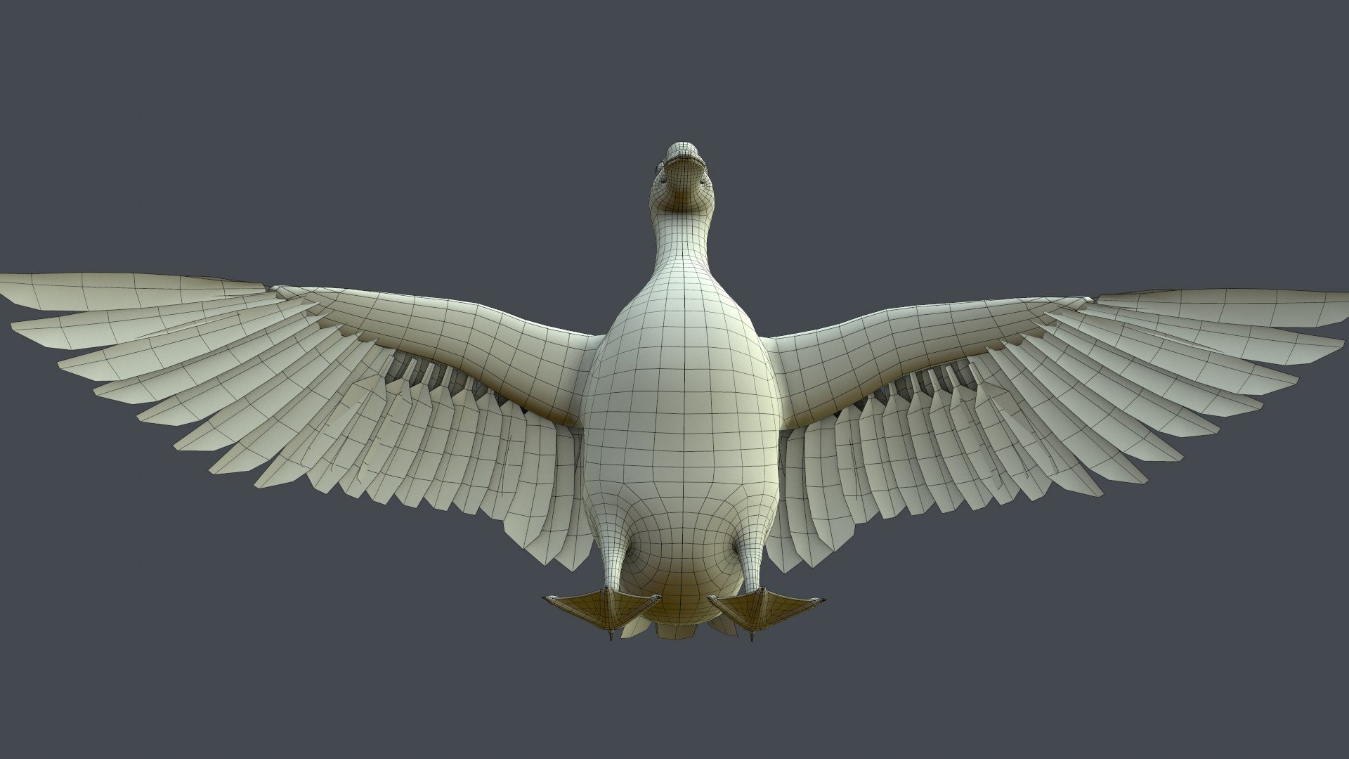 Stylized duck 3D - TurboSquid 1595440
