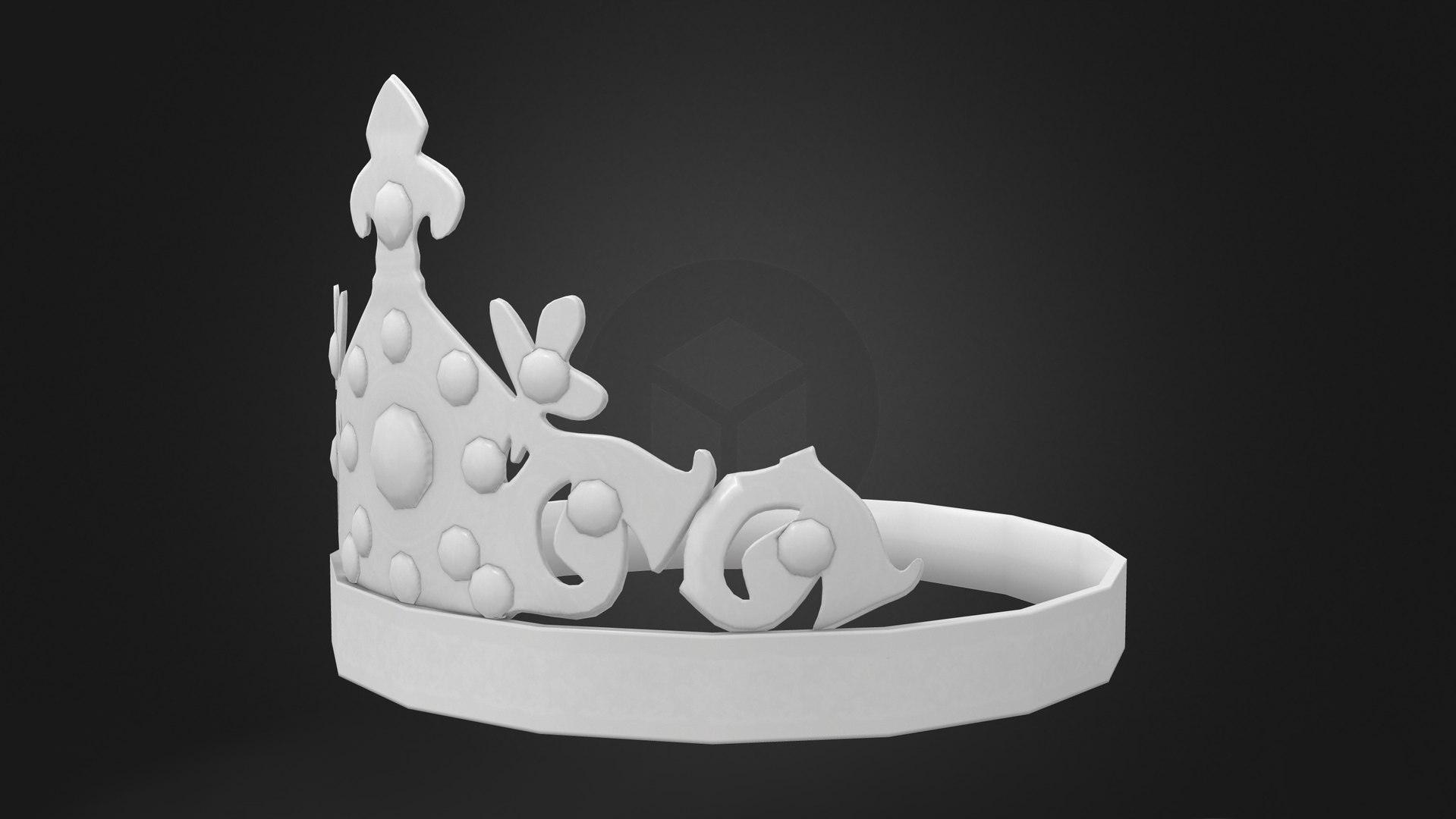 Medieval Royal Quin Crown 3D Model - TurboSquid 1976191