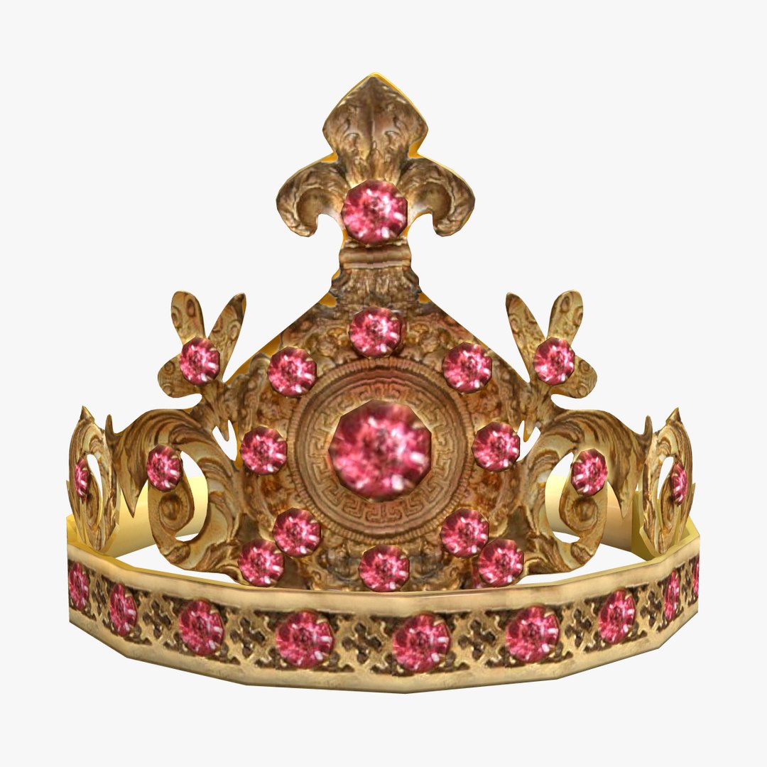 Medieval Royal Quin Crown 3D Model - TurboSquid 1976191