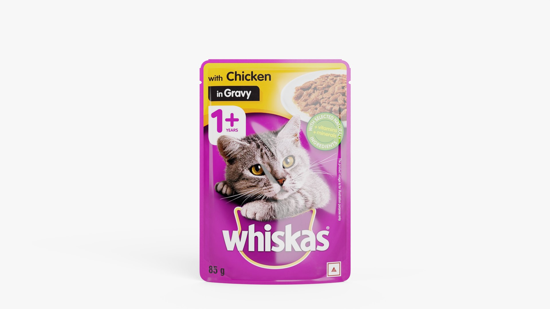 Whiskas Cat Food Wet 3D model - TurboSquid 2170521