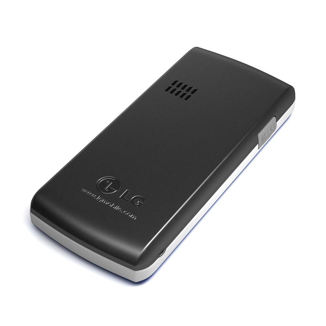 lg kg288 cell phone 3d model