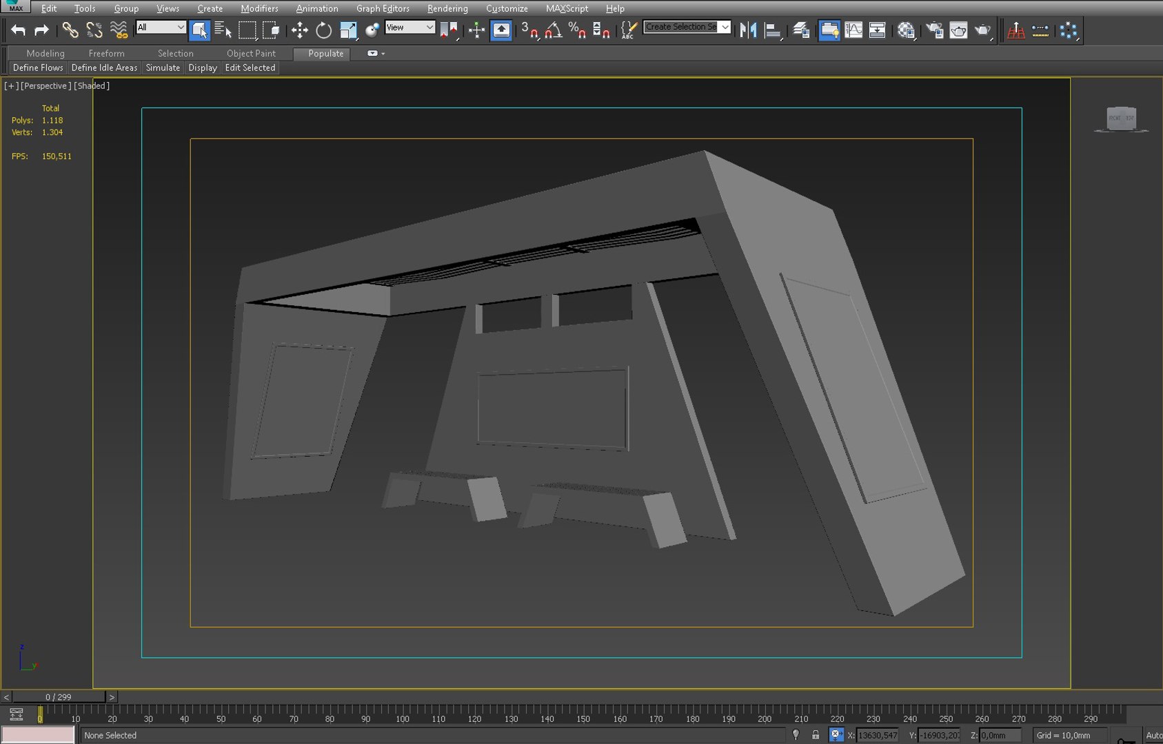 Bus Station 3D Model - TurboSquid 1436451