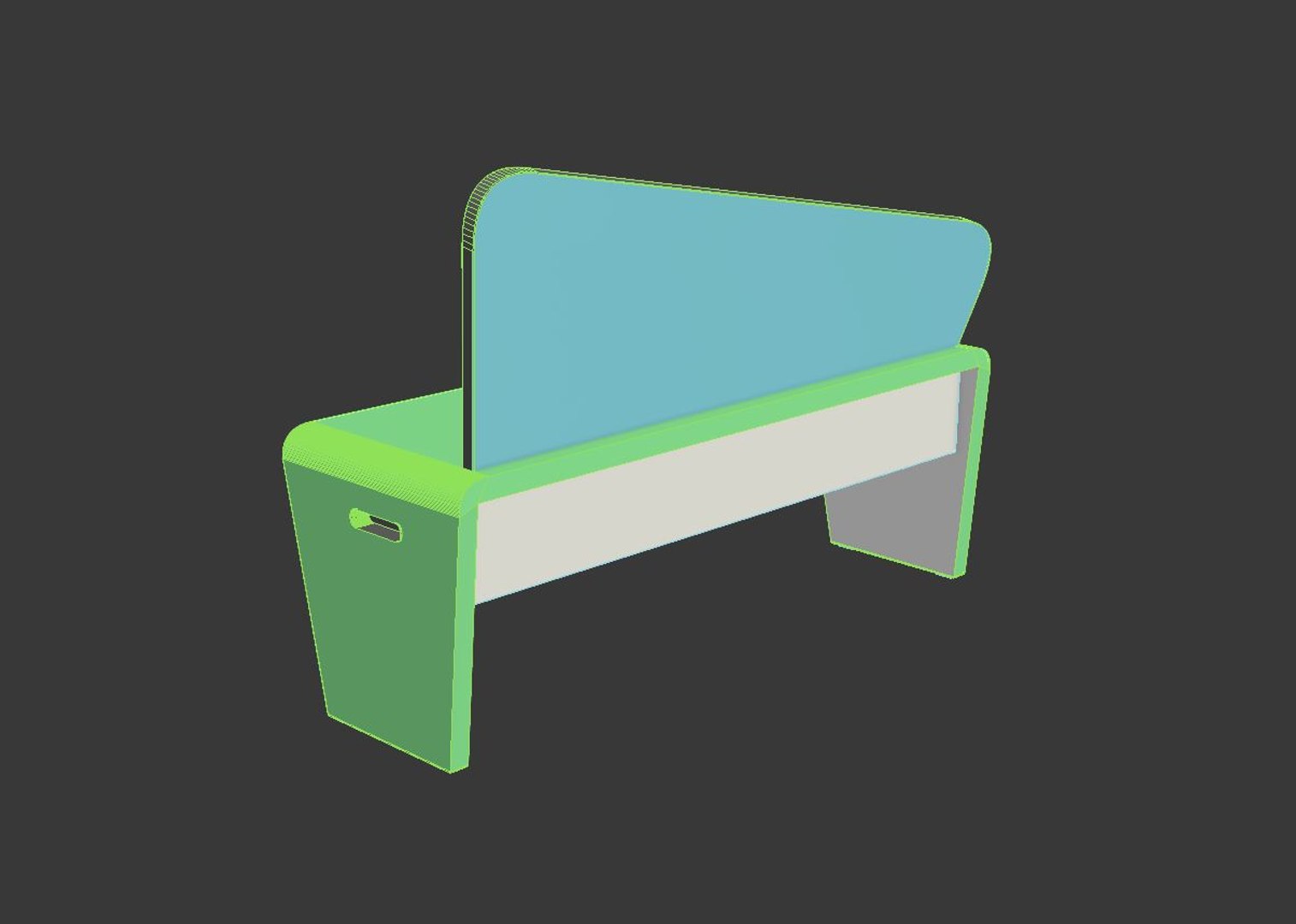 Free 3D Bench - TurboSquid 1234557
