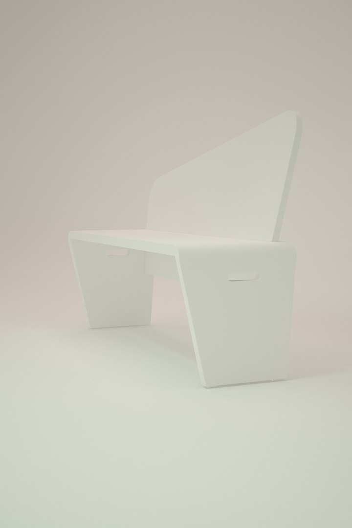 Free 3D Bench - TurboSquid 1234557