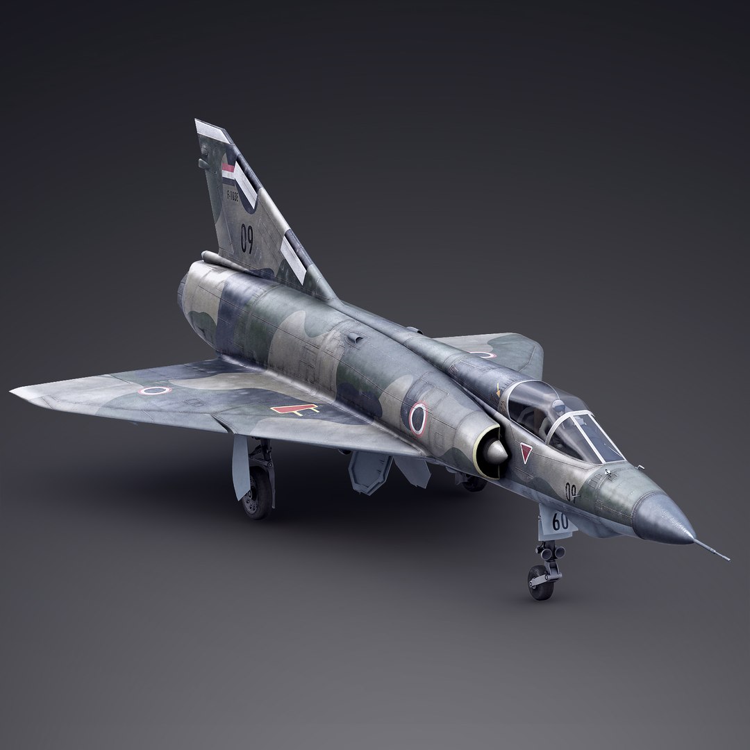 3d Dassault Mirage Iii