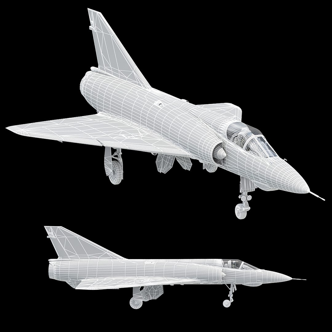 3d Dassault Mirage Iii