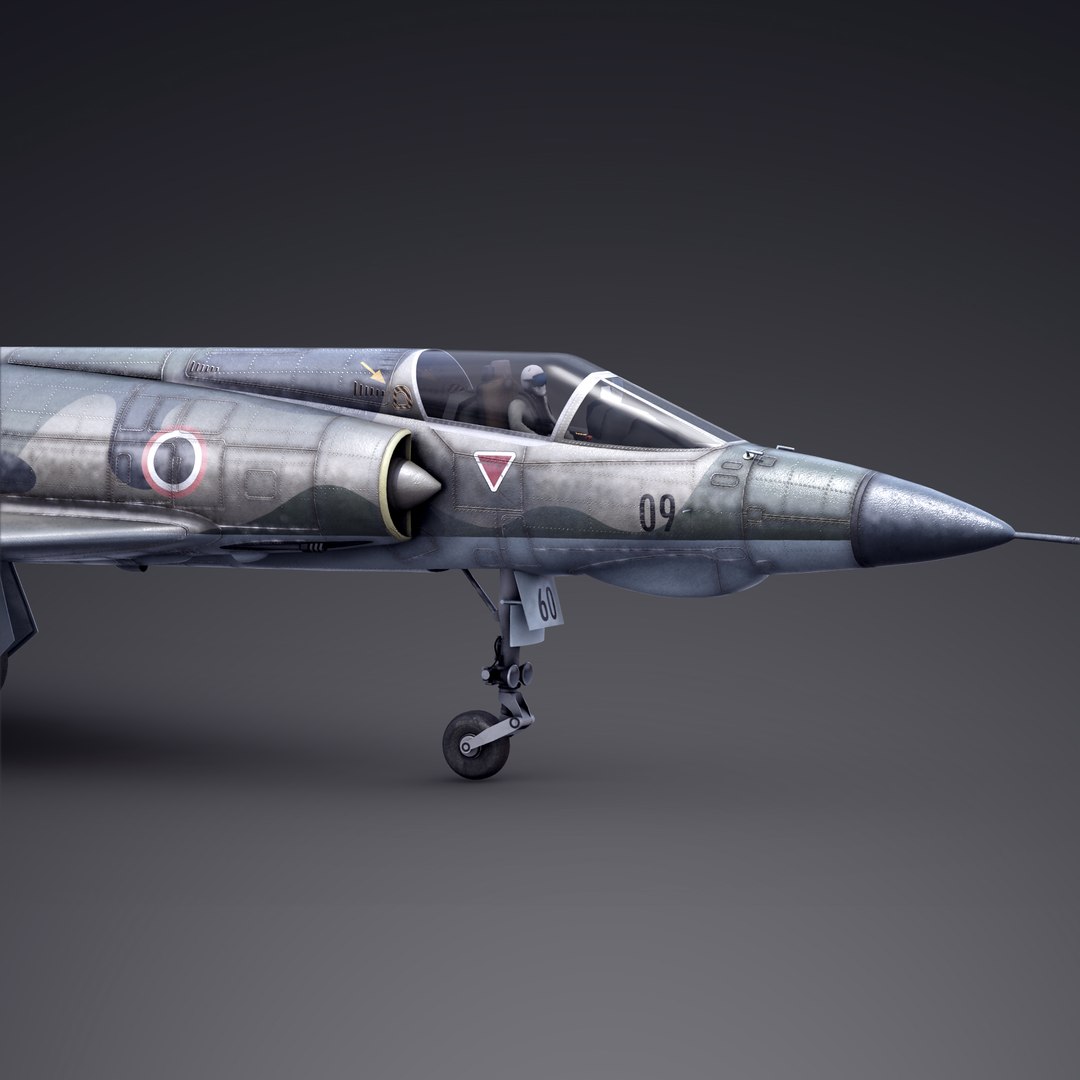 3d Dassault Mirage Iii