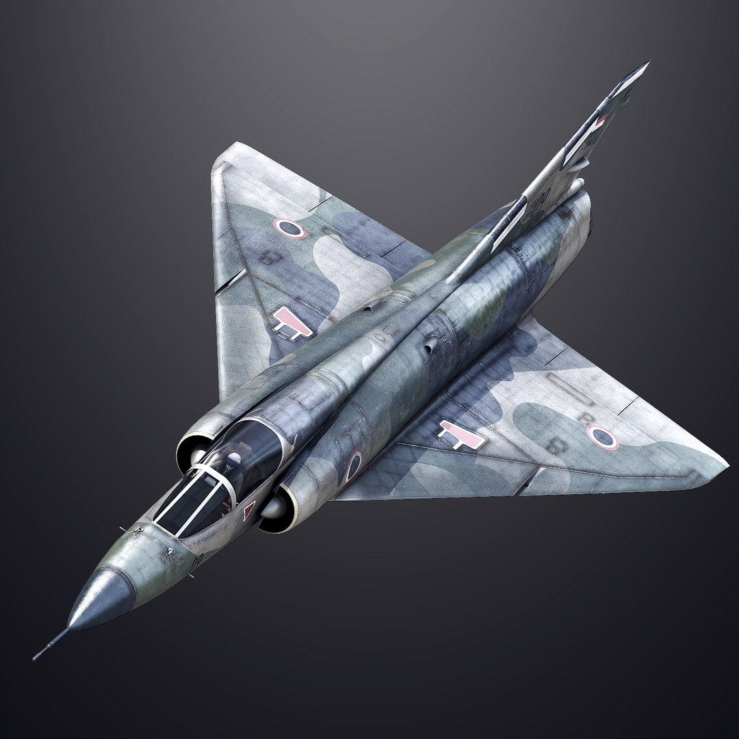3d Dassault Mirage Iii