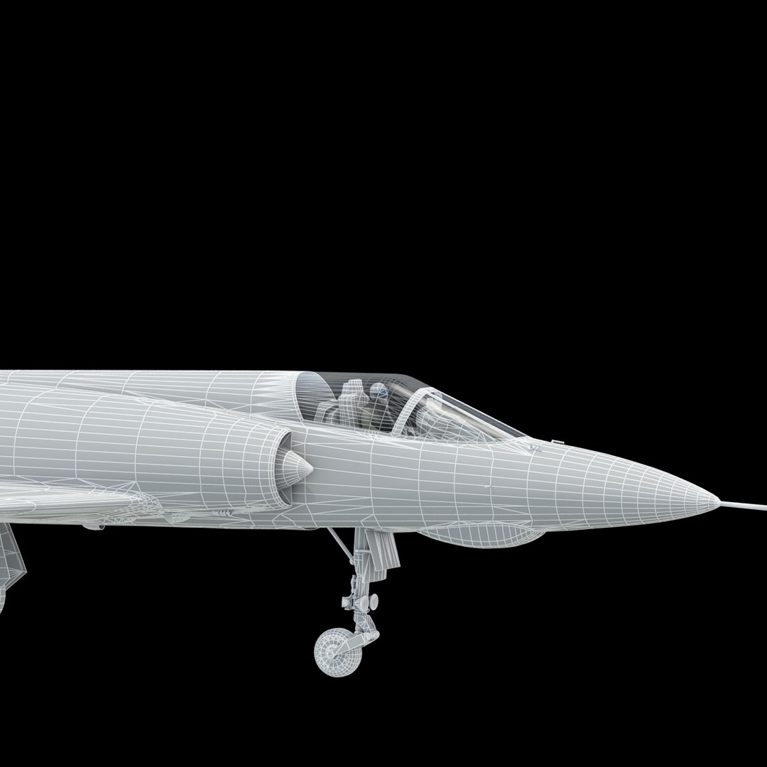 3d Dassault Mirage Iii