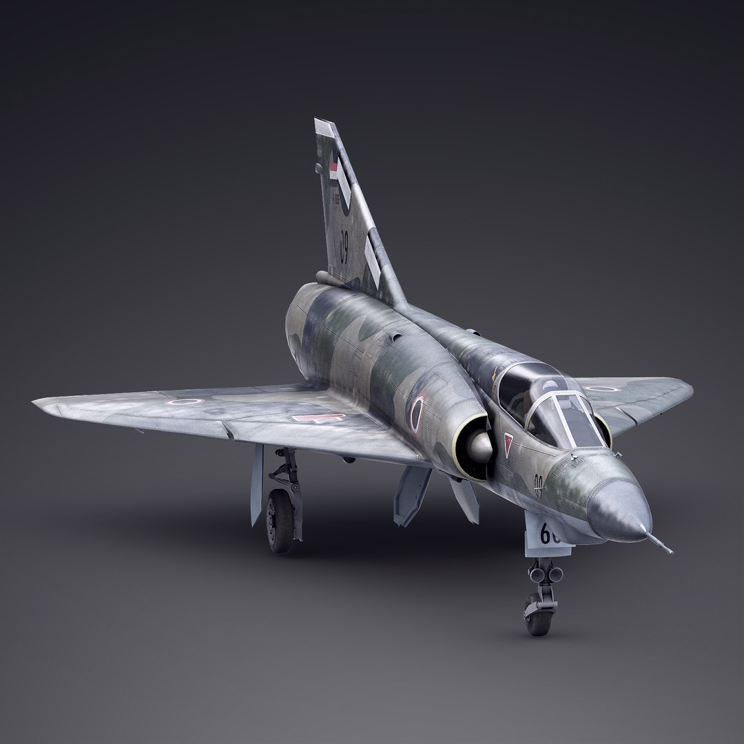 3d Dassault Mirage Iii