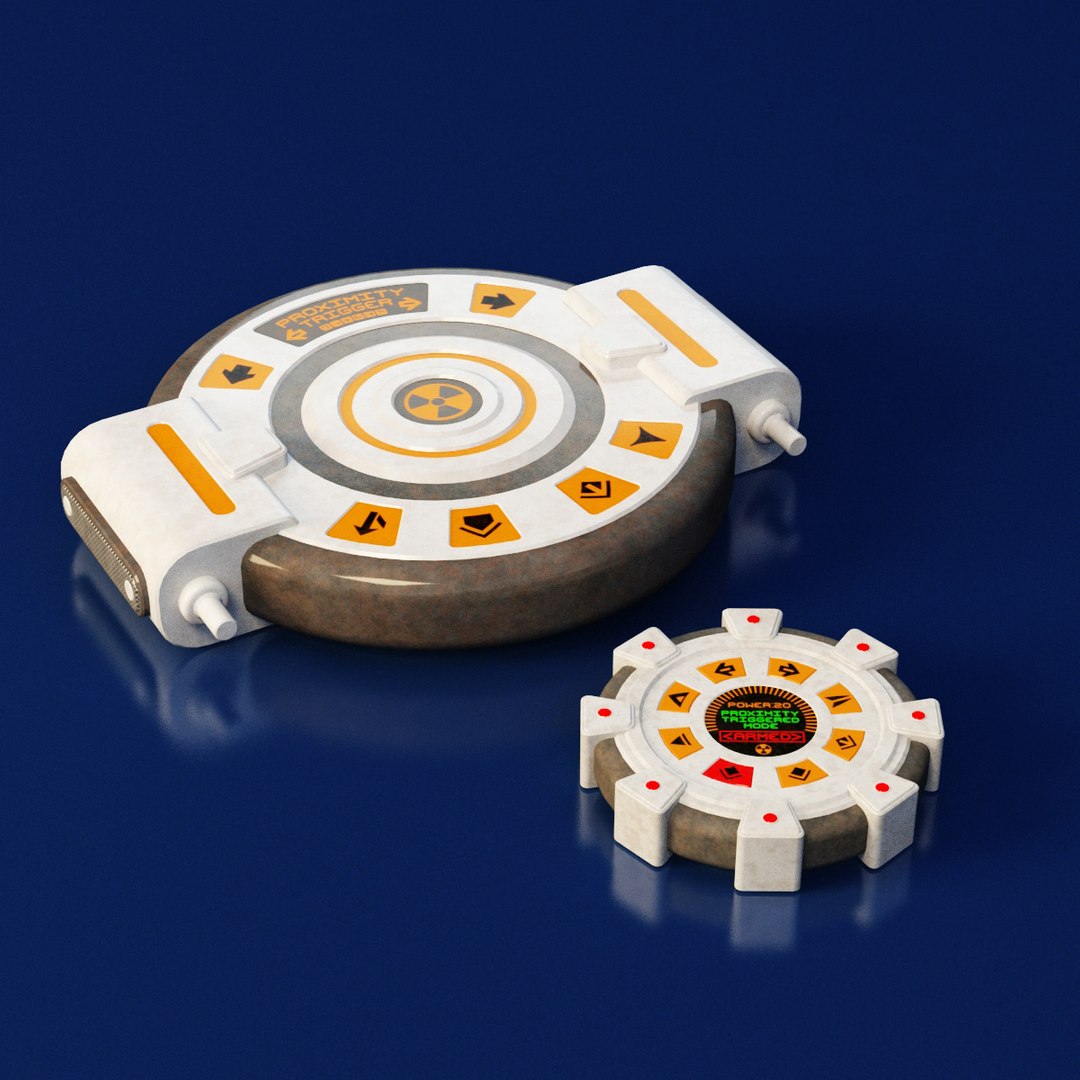 3D Explosive Grenade Model - TurboSquid 1407884