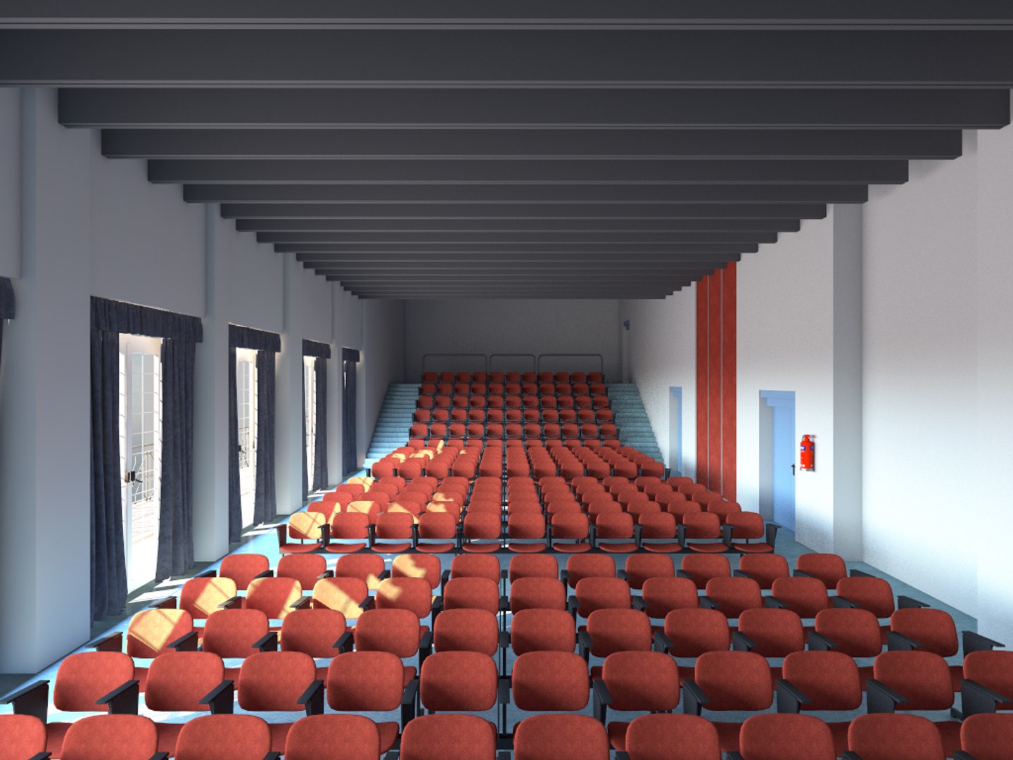 Oceania Hall 3D Model - TurboSquid 1500677