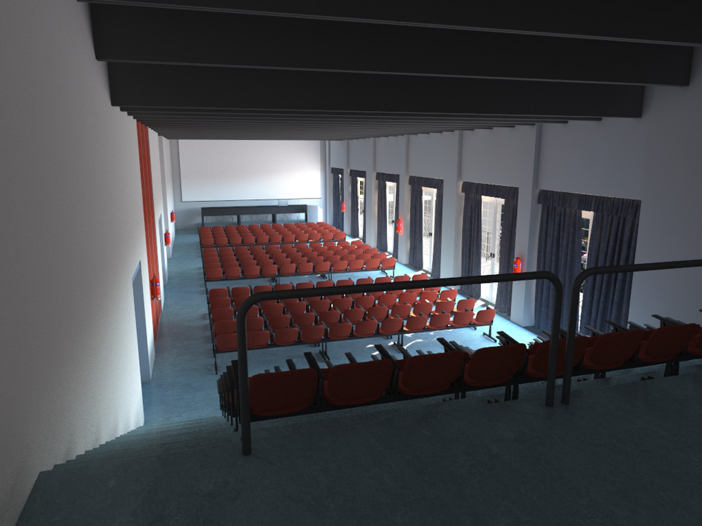 Oceania Hall 3D Model - TurboSquid 1500677