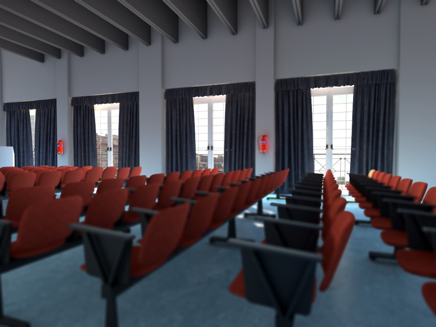 Oceania Hall 3D Model - TurboSquid 1500677