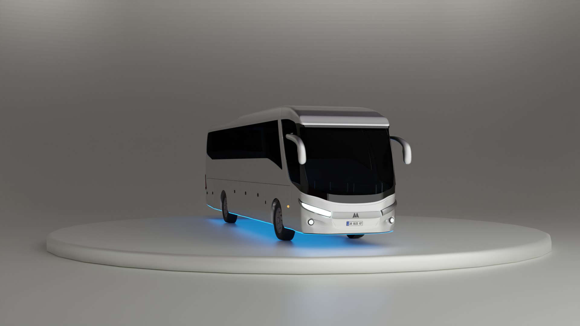 Long Trip Bus 3D Model - TurboSquid 2019374