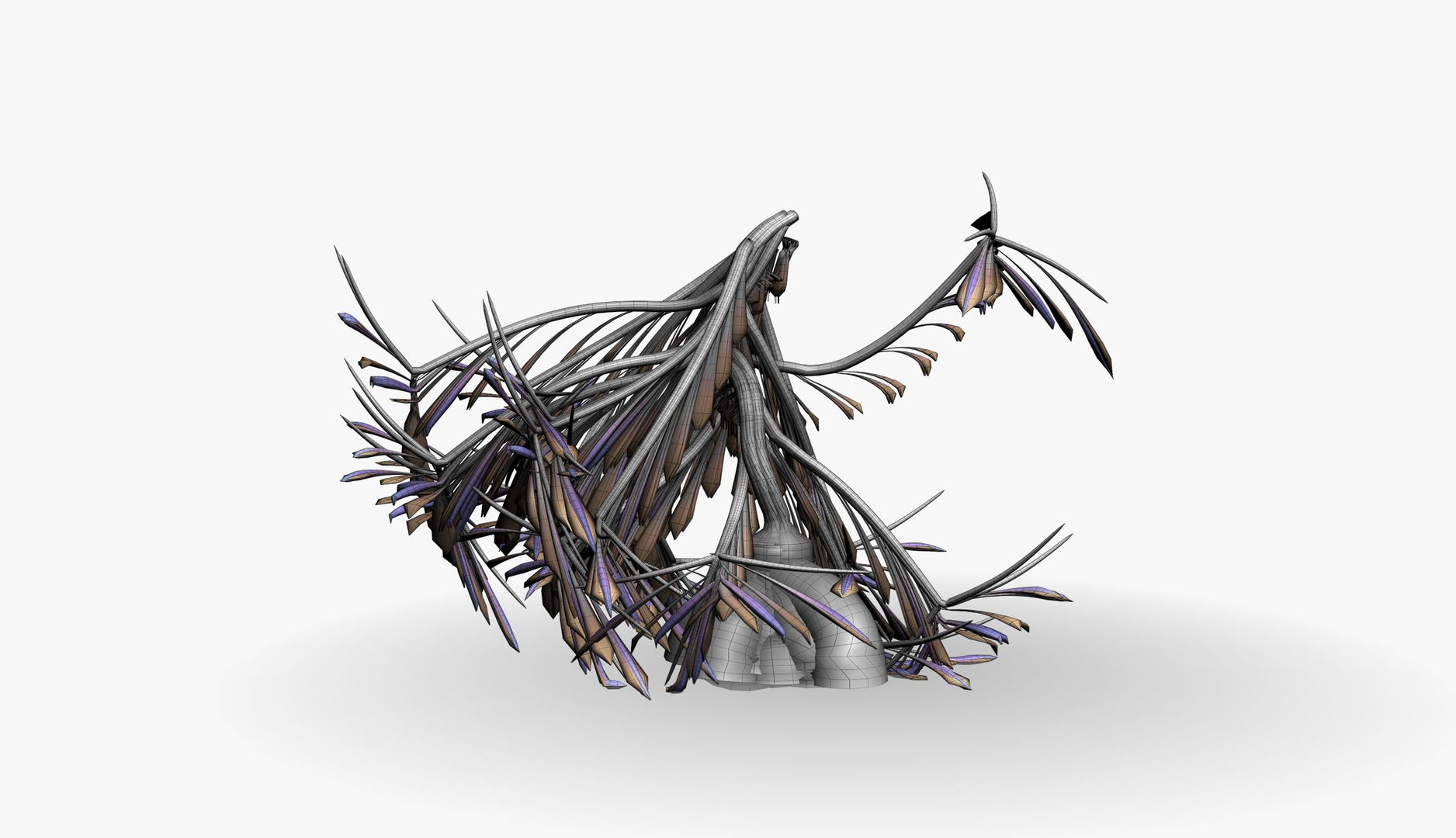 Alien plants set 012 3D - TurboSquid 2131785